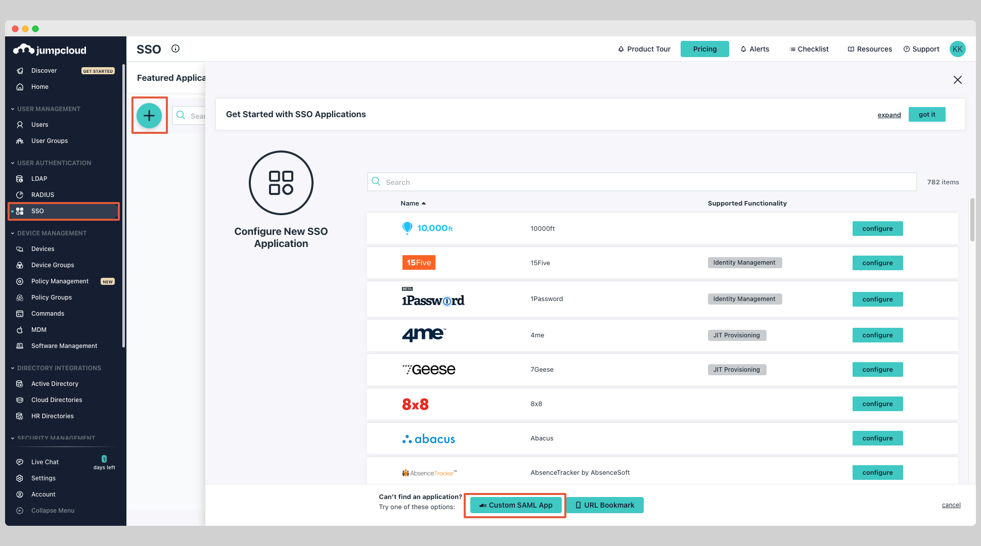 JumpCloud SAML SSO Setup Guide – Complyance